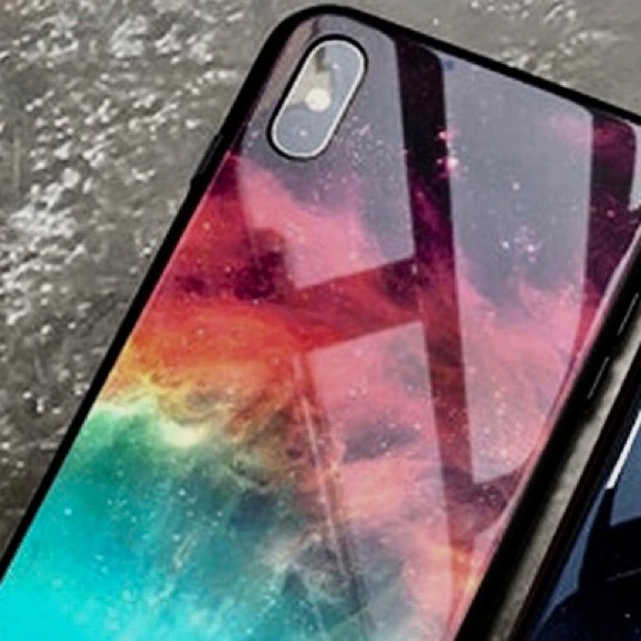 Boutique | Accessories | Iphone X Gradient Tempered Glass Case New ...